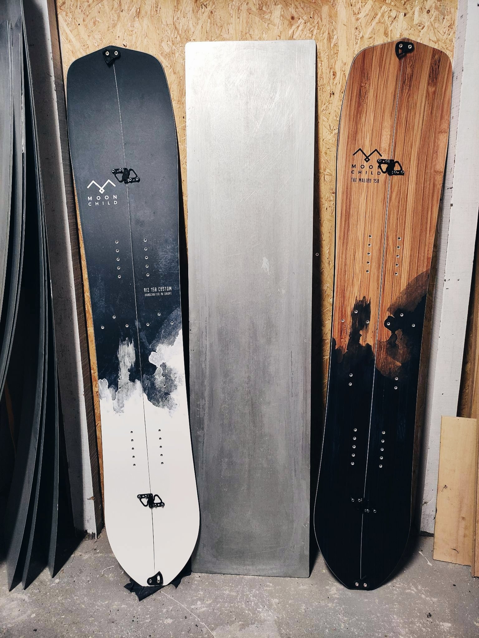 Custom Malibu 158 Splitboards – Moonchild Snowboards