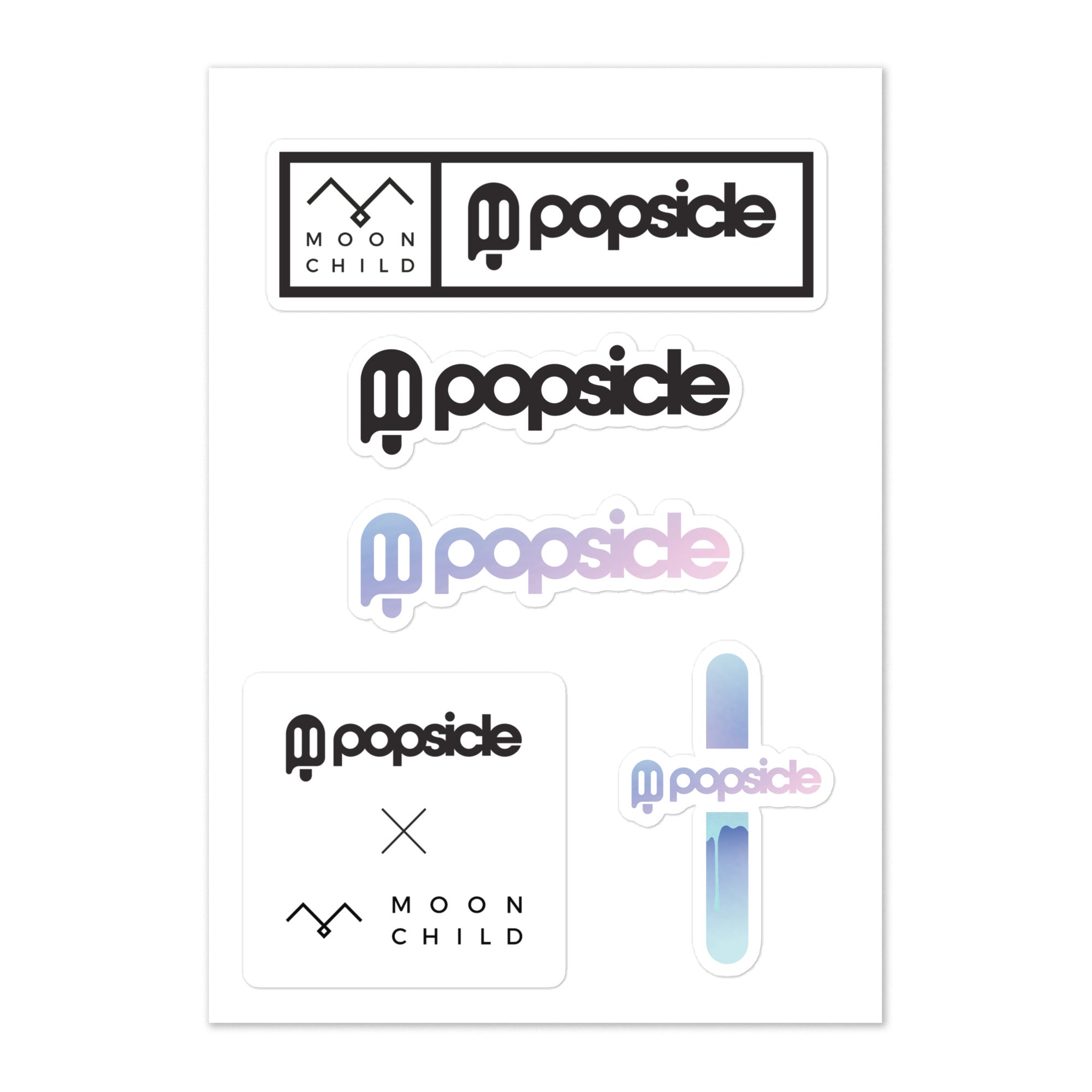 Popsicle Sticker Sheet – Moonchild Snowboards